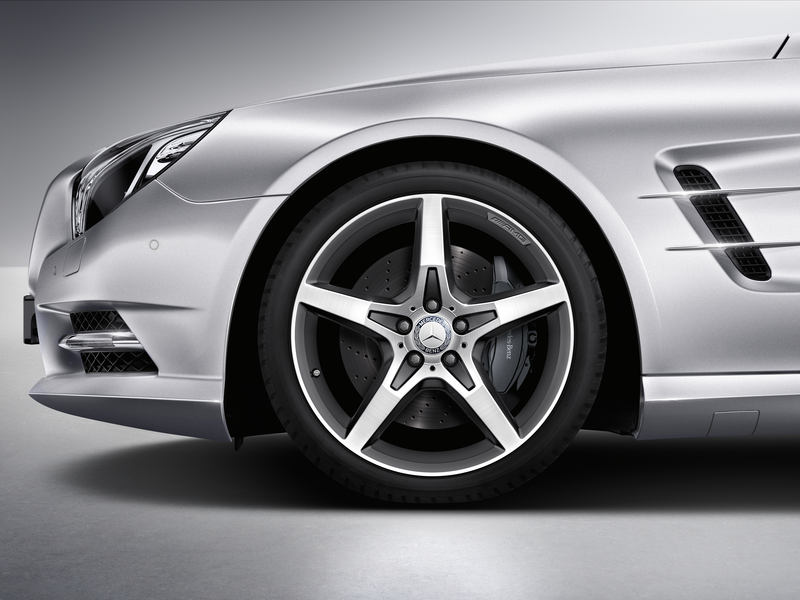 AMG 5-spoke wheel, 48.3 cm (19-inch) | A23140117027X21 | Mercedes-Benz ...