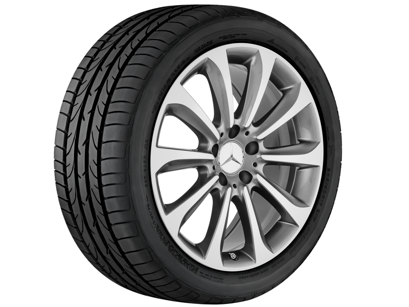 10-spoke wheel, 45.7 cm (18-inch) | A21840106007X21 | Mercedes-Benz