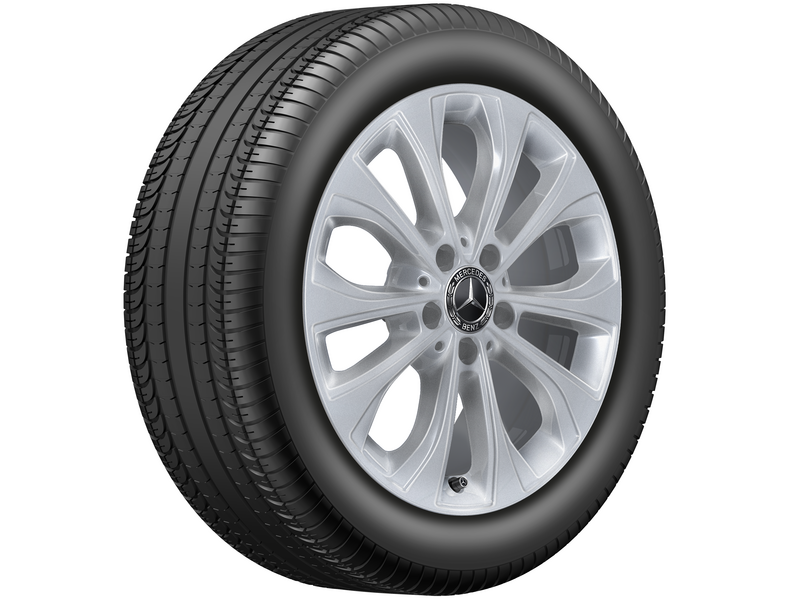10-spoke wheel, 43.2 cm (17 inch) | A20540187007X45 | Mercedes-Benz