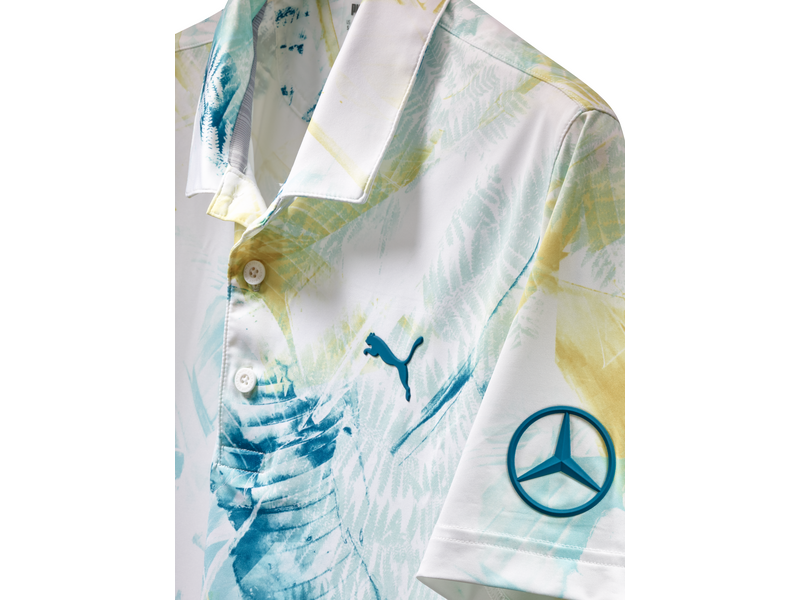 Men's golf polo shirt | V66455033 | Mercedes-Benz Abu Dhabi