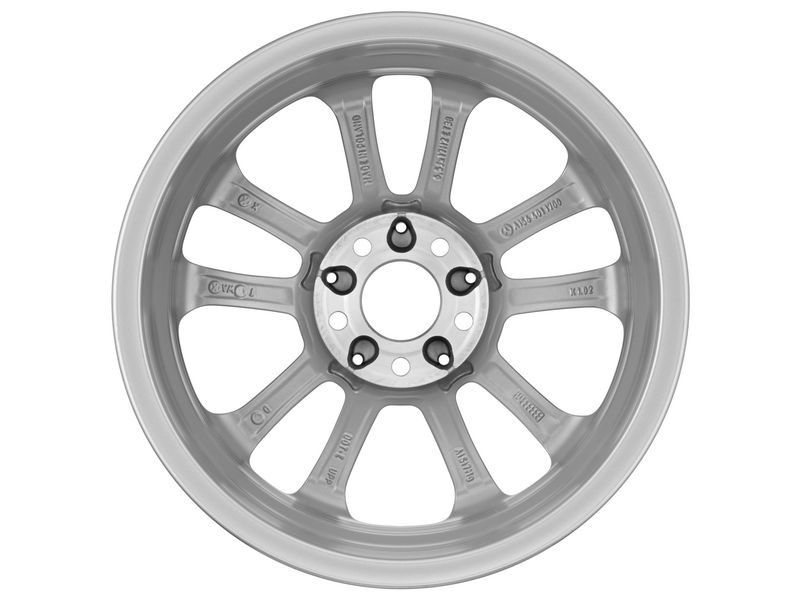 5-twin-spoke wheel, 43.2 cm (17 inch) | A15640117007X45 | Mercedes-Benz ...
