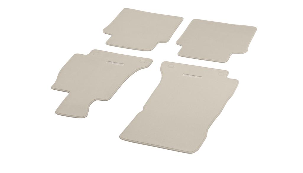 Velour floor mats CLASSIC, set, 4-piece (macchiato beige) | Floor mats ...