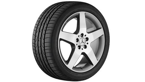 AMG hub cap, in centre lock design (matt black) | Wheel accessories ...