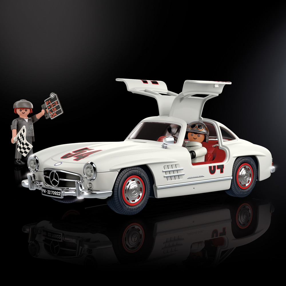 300 SL Coupé (1954-1957) W 198, Playmobil set (white, Playmobil, 1:18 ...