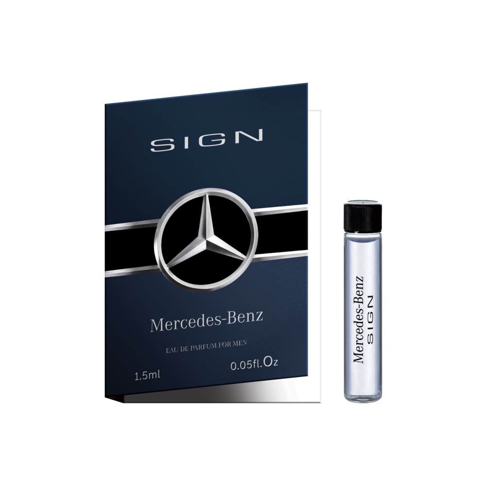 Mercedes-Benz Sign, Product samples, EdP, 1.5 ml, pack of 12 (for men ...