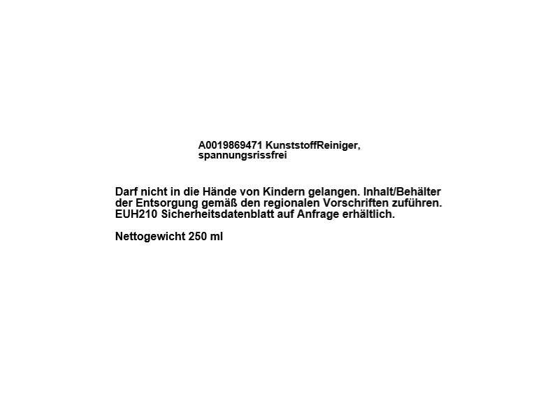 Plastics cleaner | Car Care | Mercedes-Benz Store