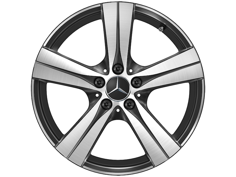 5-spoke wheel, Aero, 45.7 cm (18-inch), High-sheen finish ...