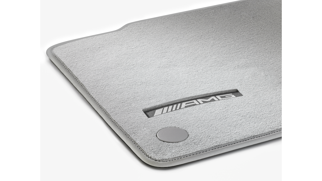 AMG velour floor mats, Set, Set of 3, With AMG web logo (LHD, digital ...