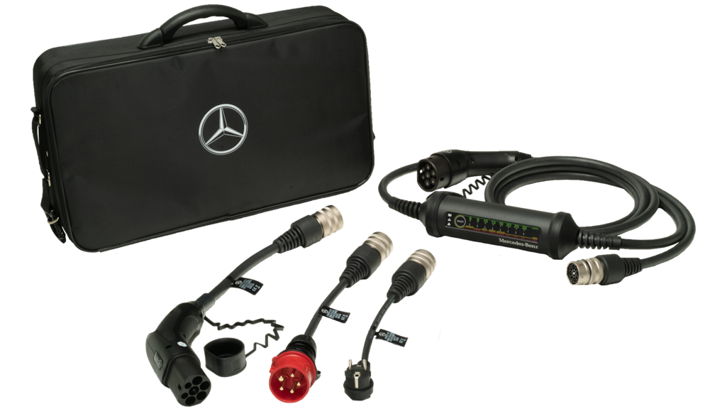 Flexible charging system, EU set, 32/3-phase (black) | Passenger car ...