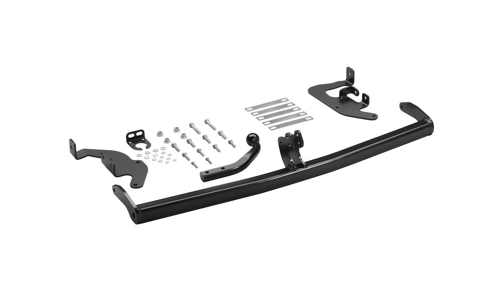 Trailer coupling, rigid (steel, black) | Trailer couplings | Carrier ...