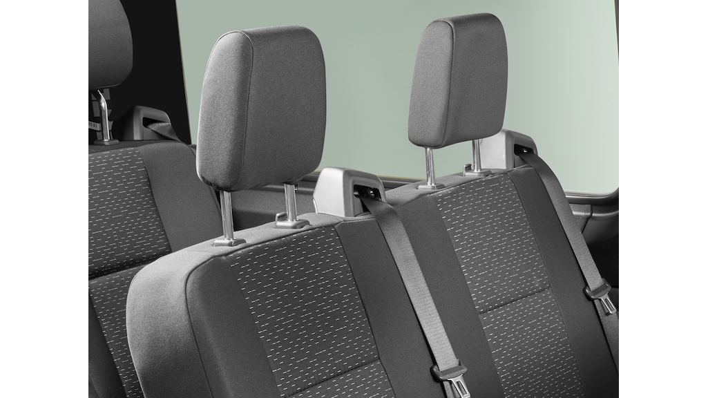 Seat cover, 2-way head restraint, Standard, Front and passenger ...