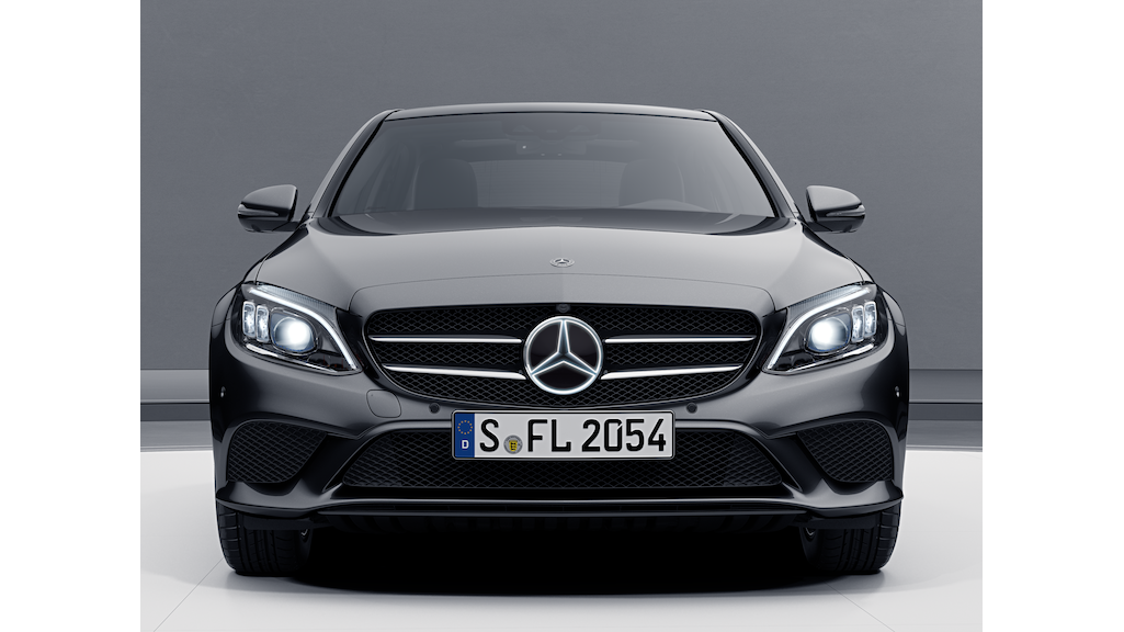 Mercedes-stjärna, belyst, Dekordel (krom) | Optik ...