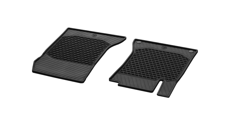 All season floor mats CLASSIC Driver front passenger s mat Set of 2 black A Class B Class CLA GLA Floor mats Protectors covers Mercedes Benz Genuine Accessories