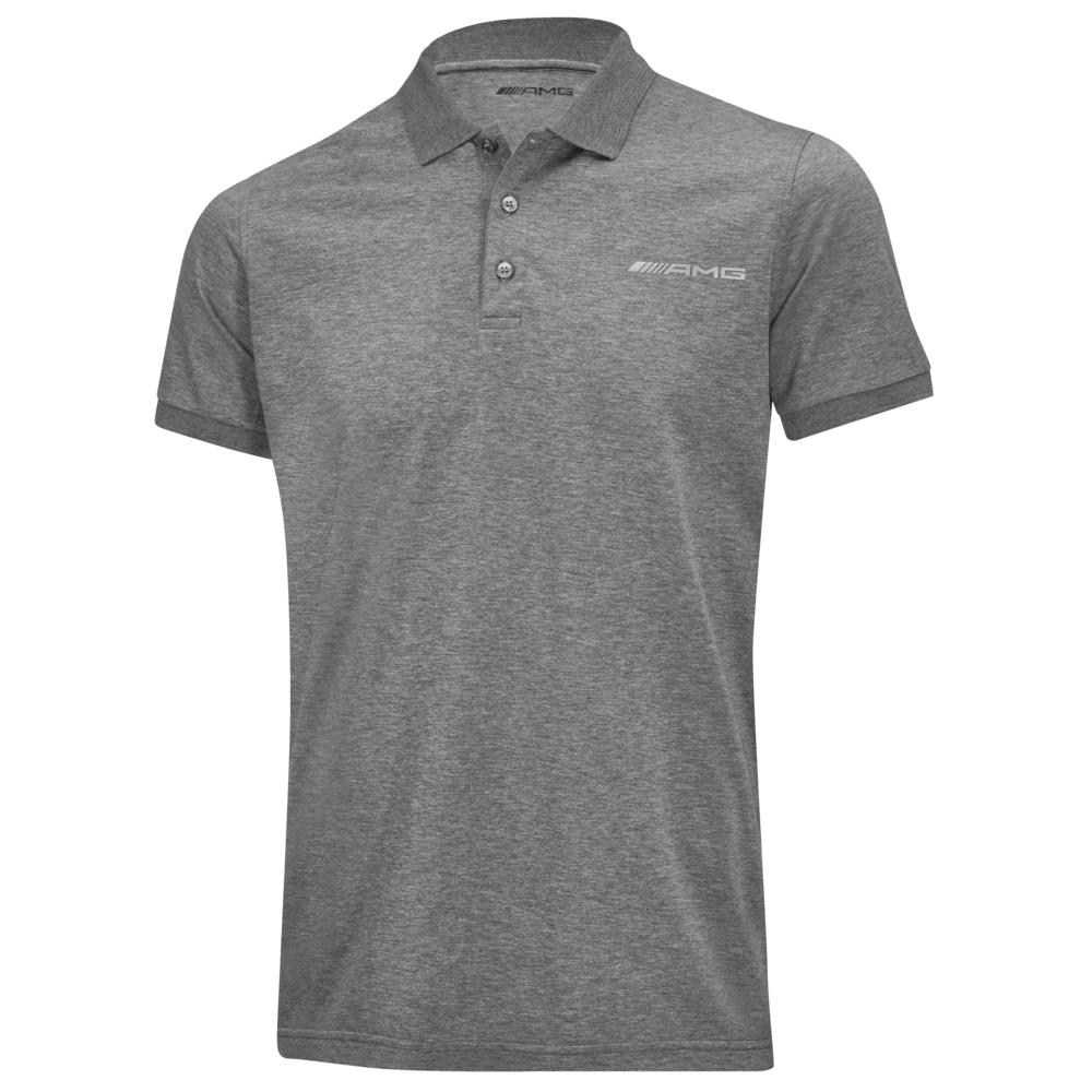 AMG men's polo shirt, business (grey, XXXL) | Polo shirts | Men's ...