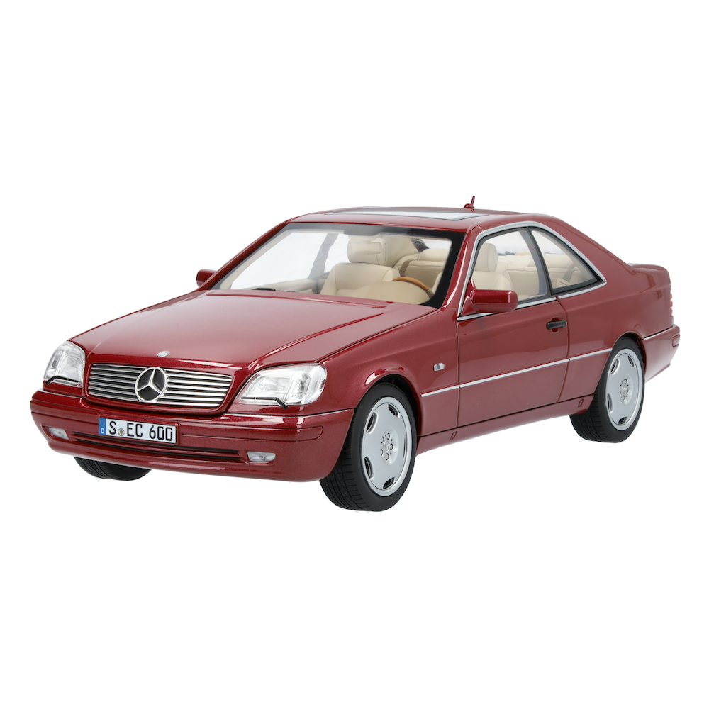 CL 600, C 140 (1996-1998) (almandine red, Norev, 1:18) | Model cars, 1: ...