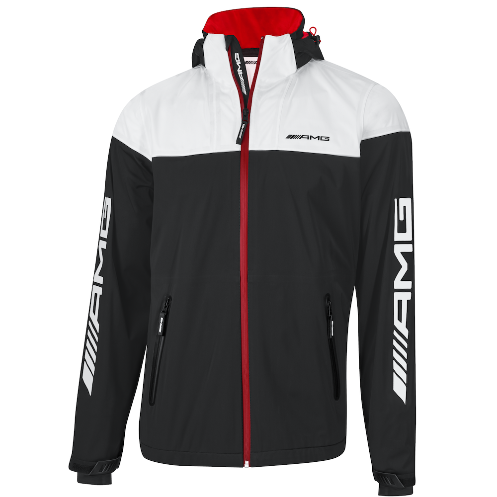 AMG men's softshell jacket (black / white, XS) | Jackets/gilets | Men's ...