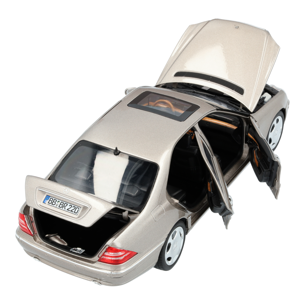 S 600 Saloon, long-wheelbase version, V220 (2000-2005) (cubanite silver ...