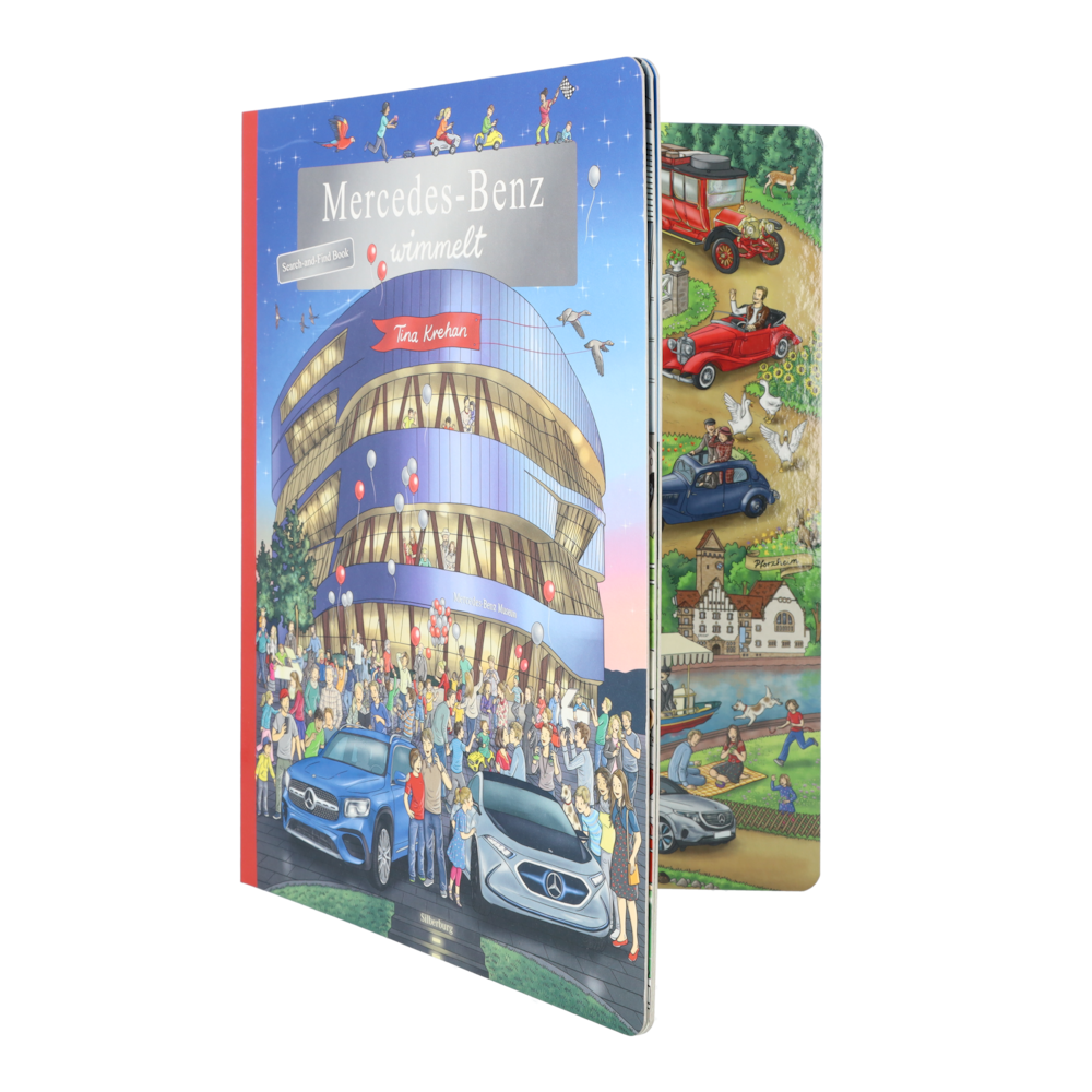 Mercedes-Benz hidden picture book (Silberburg-Verlag) | Books | Media ...