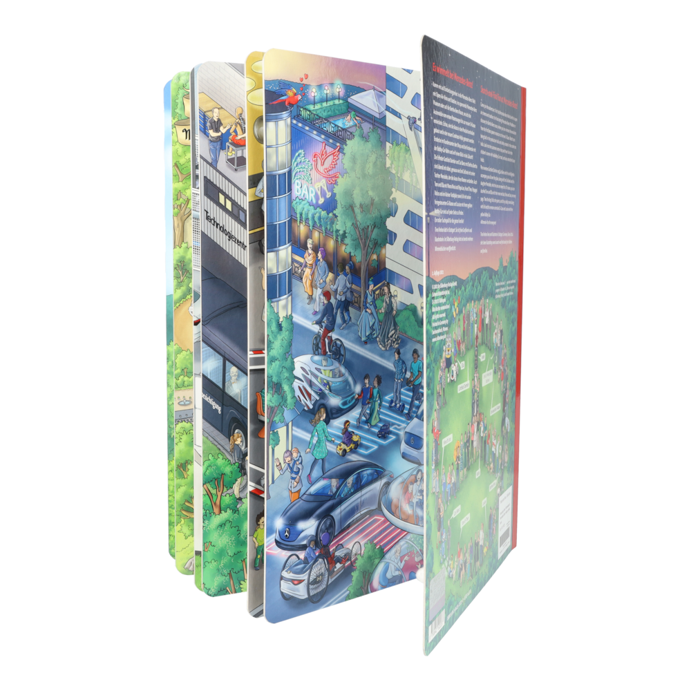 Mercedes-Benz hidden picture book (Silberburg-Verlag) | Books | Media ...