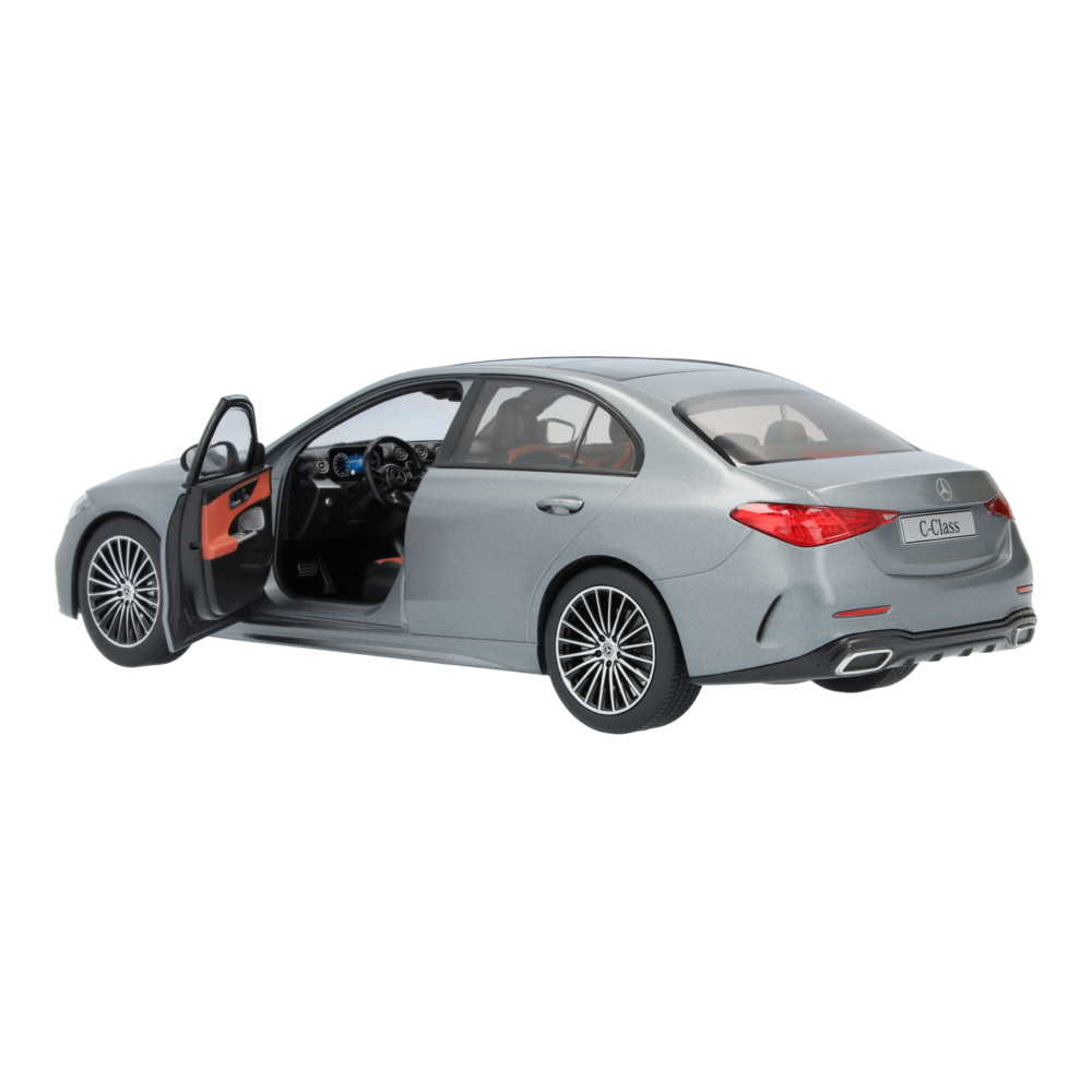 C-Class, Saloon, AMG Line, W206 (designo selenite grey magno, NZG, 1:18 ...