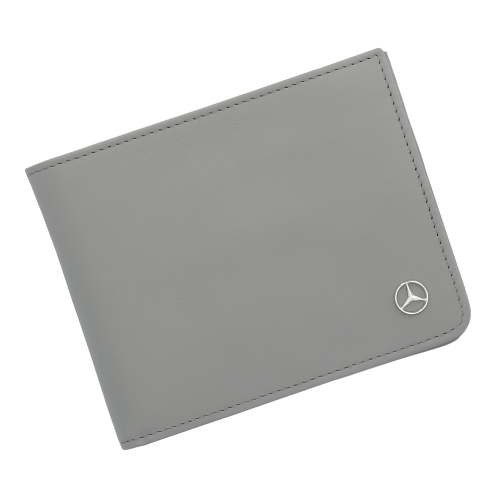 Wallet, Vehicle leather (silver grey, Leather) | Wallets/purses | Bags ...