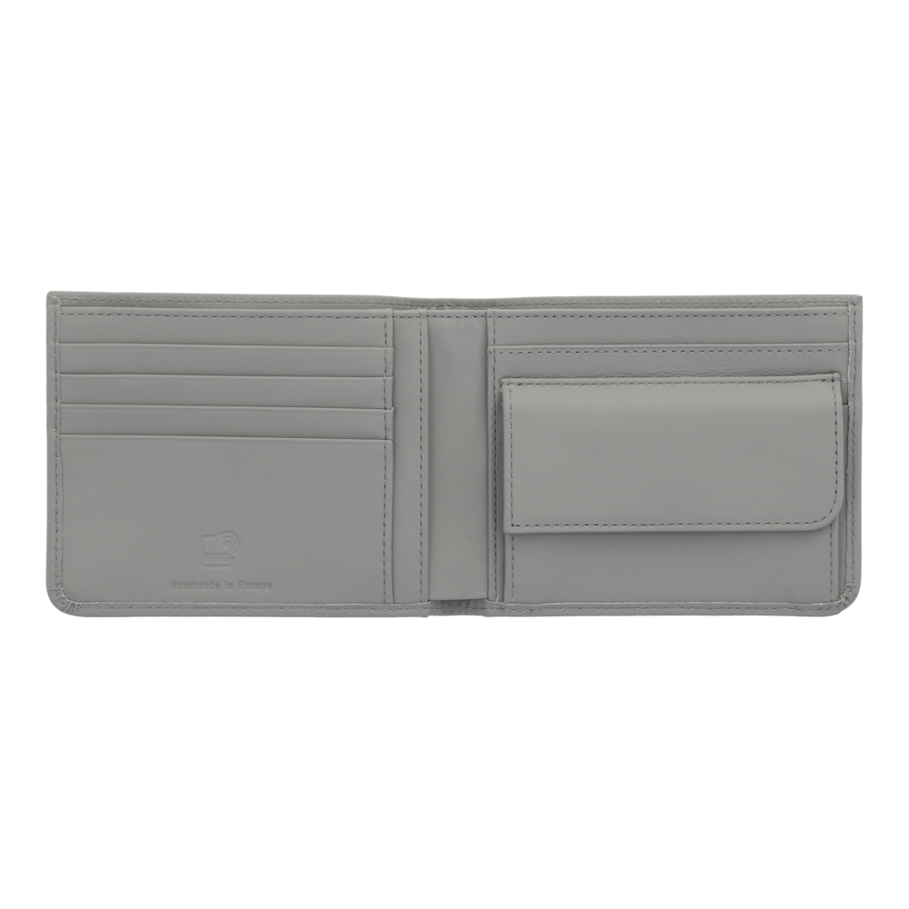 Wallet, Vehicle leather (silver grey, Leather) | Wallets/purses | Bags ...