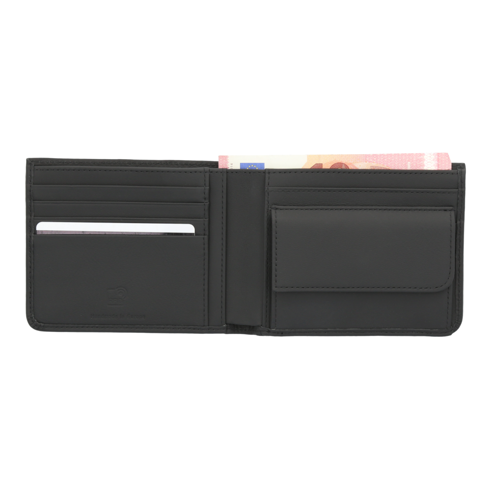 Wallet, Vehicle leather (black, Leather) | Wallets/purses | Bags ...