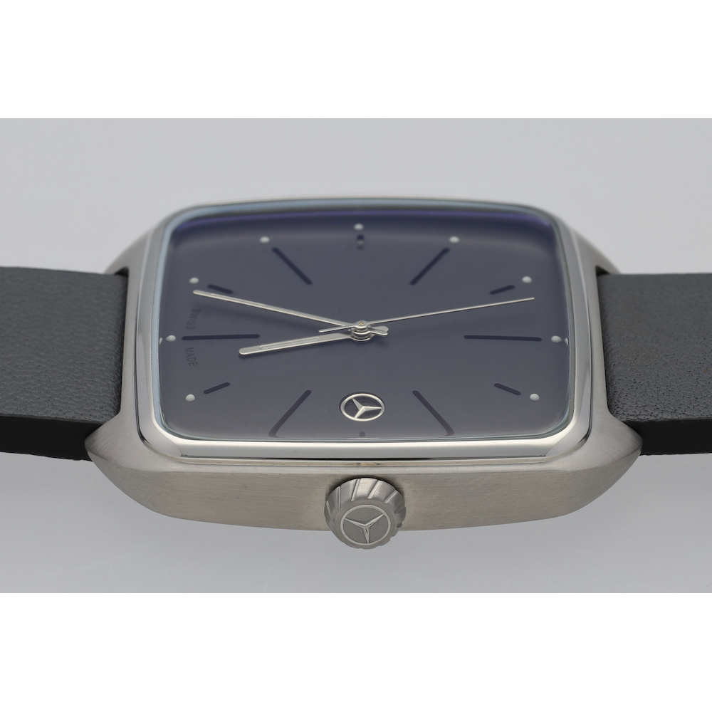 Men's wristwatch, Modern (anthracite / silver-coloured / black ...