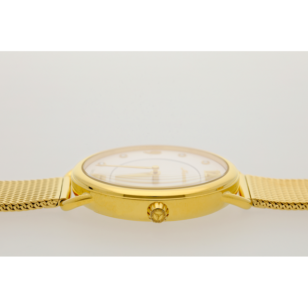 Reloj de pulsera, señora, Classic Lady (dorado, Acero inoxidable ...