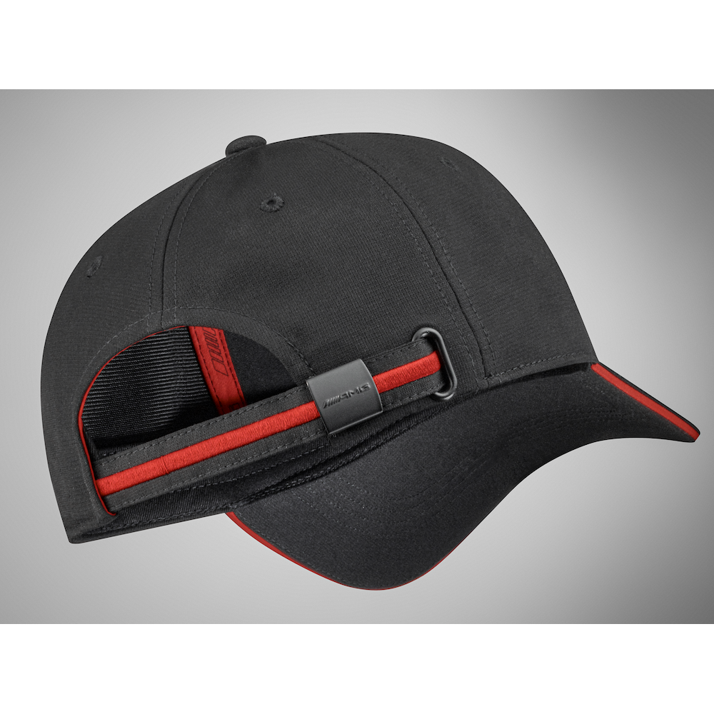 AMG cap (black / red, Polyester (recycled)) | Caps | Caps & hats ...