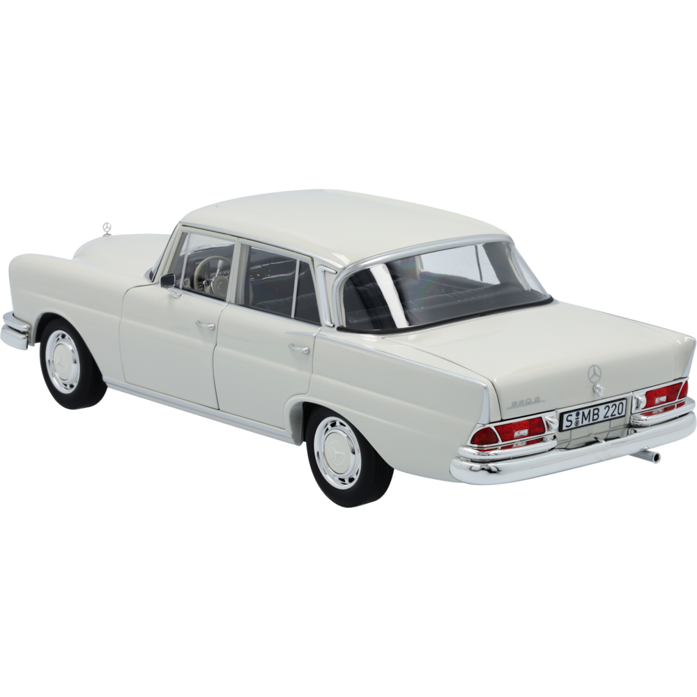 220 S W 111 (1959-1965) (white grey, Norev, 1:18) | Model cars, 1:18 ...