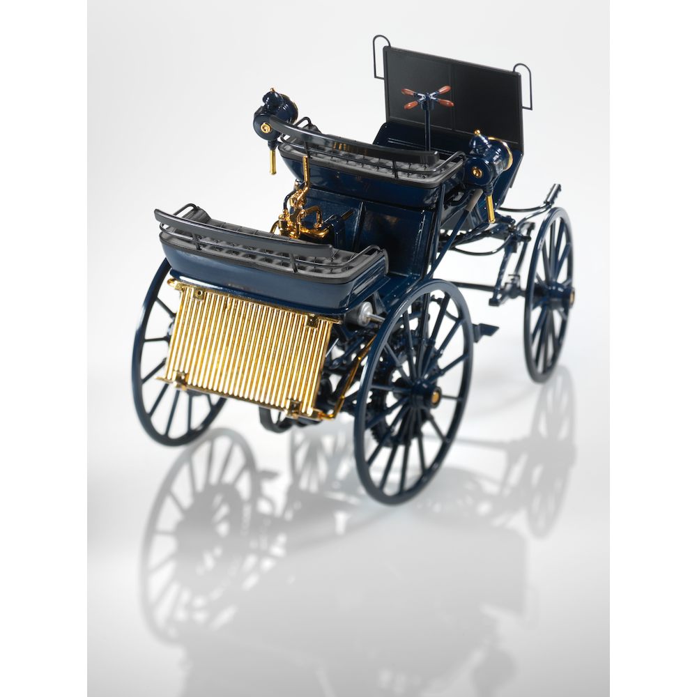Daimler Motor Carriage (1886) (blue, Norev, 1:18) | Model cars, 1:18 ...