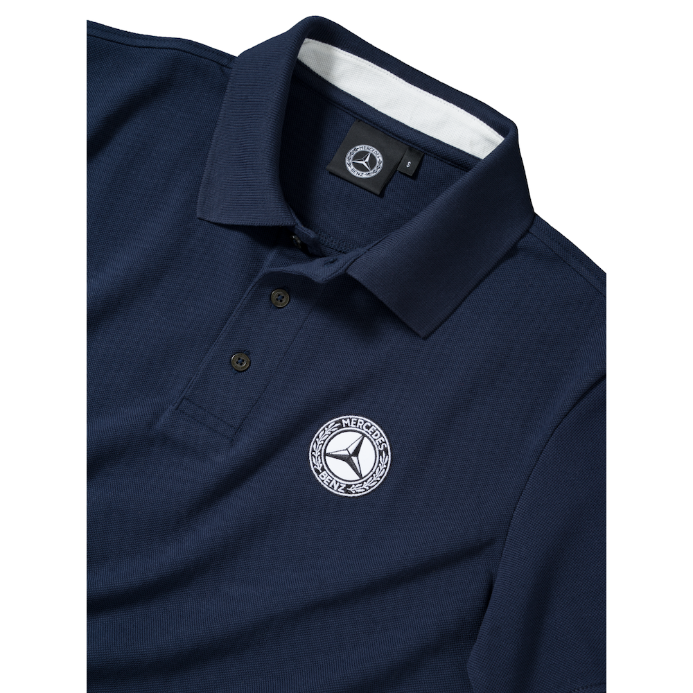 Men's polo shirt (navy, M) | Polo shirts | Men's clothing | Clothing ...