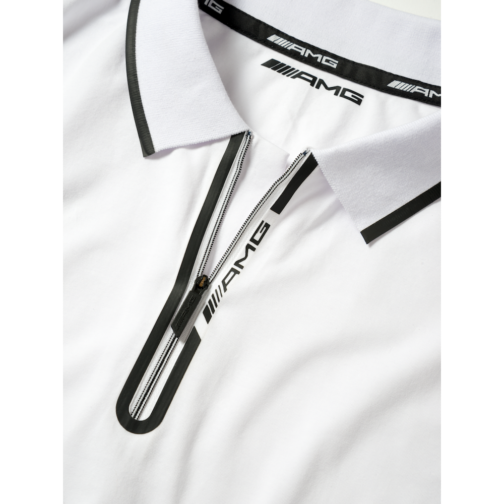 AMG men's polo shirt (white, S) | Polo shirts | Men's clothing ...